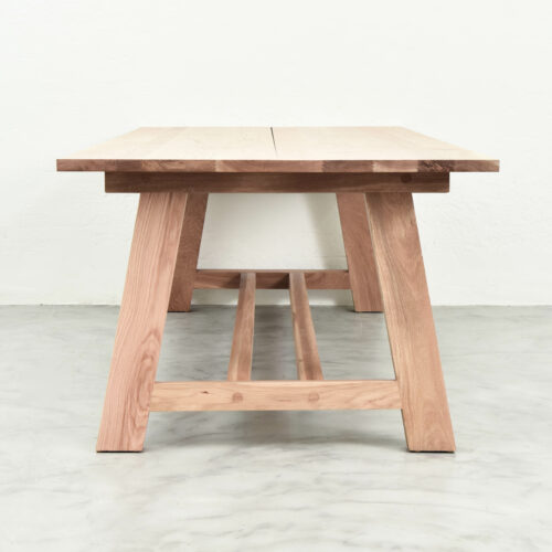 4-Seater Kitchen Dining Table (1.4m) - Oak | Incanda Furniture