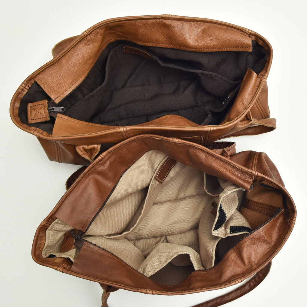 Leather Nappy Bag - Leisure Bag | Incanda Furniture