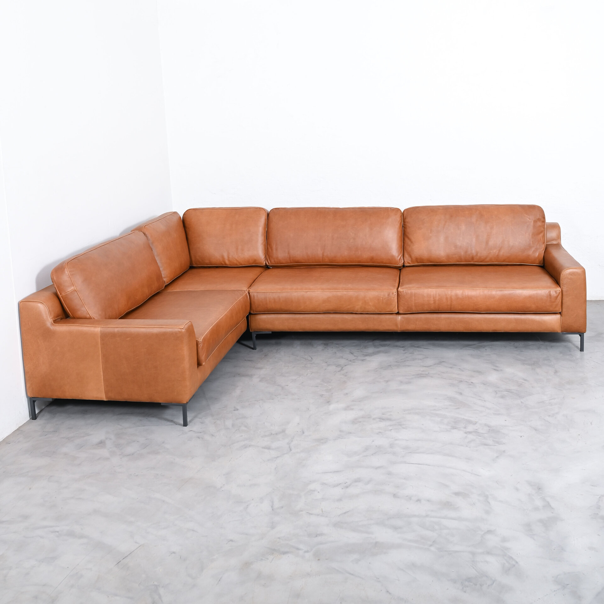 Tulbagh Full Corner Unit - Leather Couch | Incanda Furniture