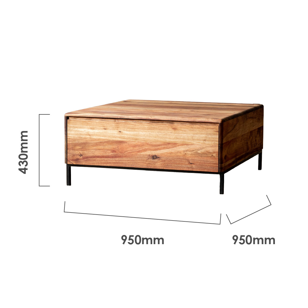 Tulbagh Coffee Table - Blackwood | Incanda Furniture