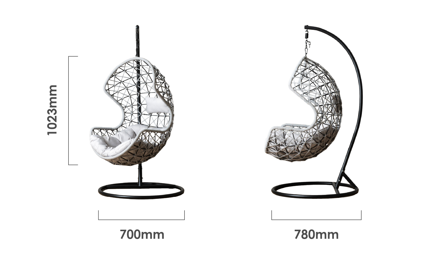 Valletta Hanging Chair For Sale | Incanda