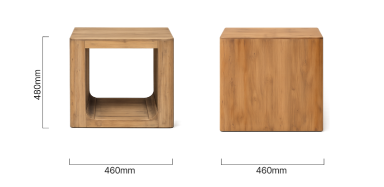 Solstice Side Table - Driftwood | Incanda Furniture